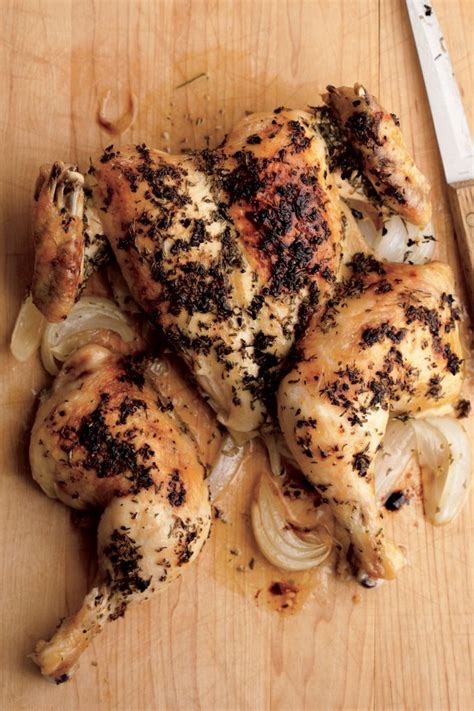 Poulet Crapaudine Josée Di Stasio