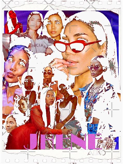 Beautiful Model Lover Jhene Aiko Graphic Design Awesome For Movie Fans