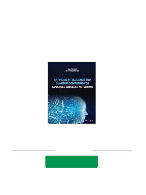 Pdf Download Artificial Intelligence And Quantum Computing For