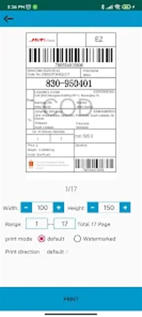 Print Label For Android Download