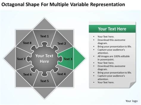 Octagonal Shape For Multiple Variable Representation Ppt How To