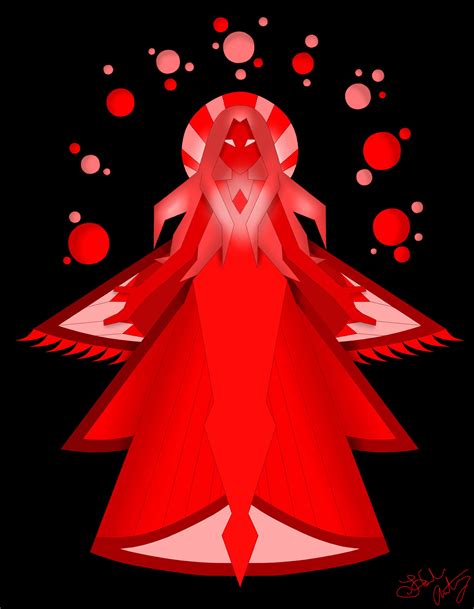 Steven Universe Oc Red Diamond Mural By Hazelwolf23 On Deviantart