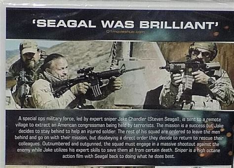 SNIPER SPECIAL OPS 2016 R2 DVD Steven Seagal Rob Van Dam Fred Olen