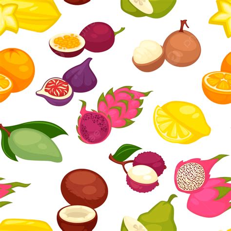 Passion Fruit Pattern Background Images Hd Pictures And Wallpaper For