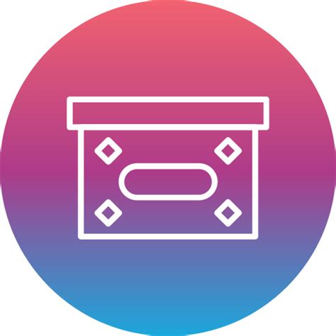 Crate Generic Flat Gradient Icon