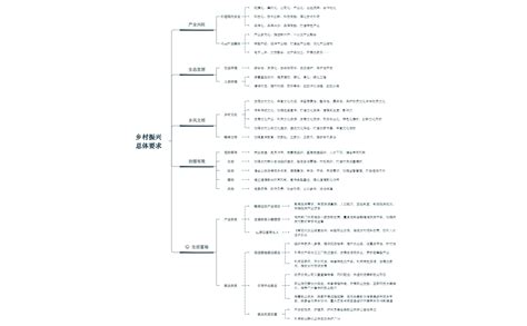 乡村振兴总体要求 Zhang Yiwen Xmind