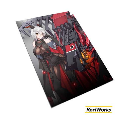 Gir Azur Lane Agir Anime Art Print Etsy Uk