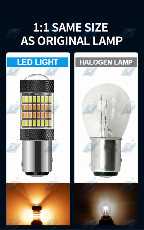 Switchback Light Smd Dual Color White Amber Py W BA S Led Light Bulbs
