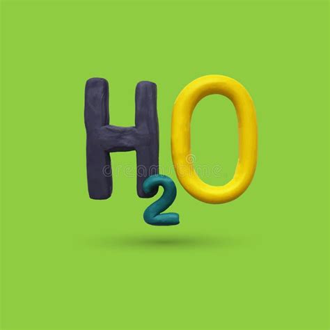 水h2o惯例 向量例证 插画 包括有 塑料 彩色塑泥 干净 配方 抽象 背包 黏土 化学制品 54561749