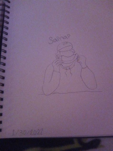Sapnap Drawing Drawings Female Sketch Art