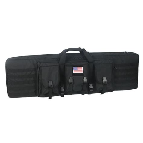 군사 전술 배낭 긴 소총 가방 야외 Molle Edc 육군 더블 카빈 총 케이스 사냥 사격용 48 인치 122cm