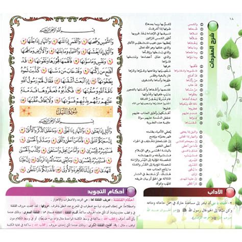 جزء عم مع شرح المفردات والأخلاق والتجويد Juzu Amma Part 30 Al