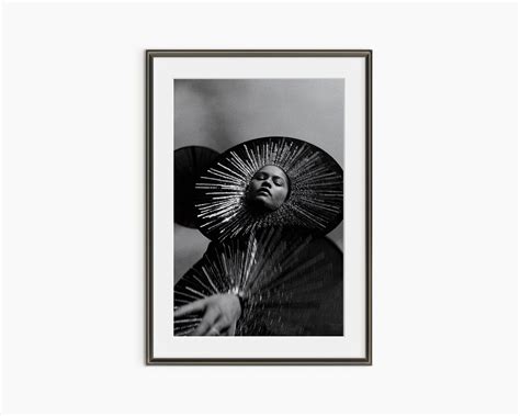 Zendaya Poster Photography Print Zendaya Black And White Wall Art