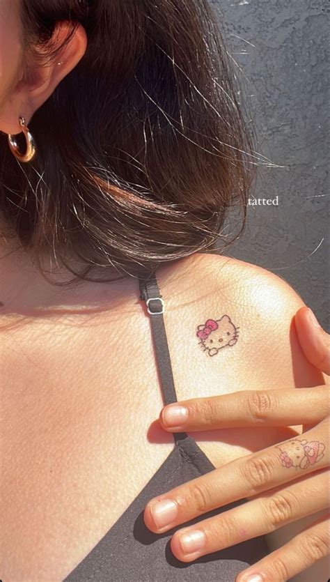 Hello Kitty Tattoos Tatuagens Exclusivas Cute Tattoos Mini Tattoos