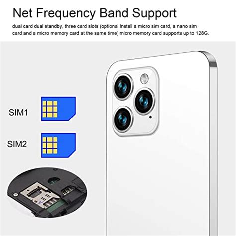 Ip Pro Max Unlocked Smartphone For Android Unlocked Cell Phone Fhd Face Id Gb Gb