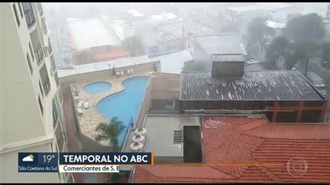 Vídeos Mostram Prejuízos Causados Por Temporal De Granizo No Abc São