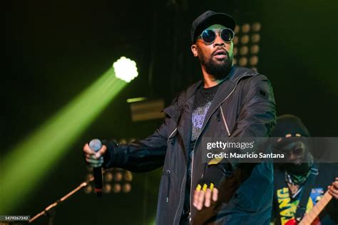 Rapper Rza Of Wu Tang Clan Performs Live On Stage At Espaco Unimed On