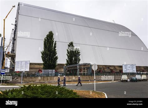 New Safe Confinement Structure For Reactor No 4 Of Chernobyl Nuclear Power Plant Zone Of