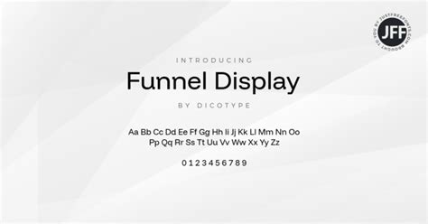 Funnel Display Font Download Free