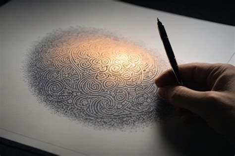 Premium Photo Artist Sketching Basic Shapes Such As Sphere Square Cylinder Learning To Draw