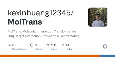 Github Kexinhuang12345 Moltrans Moltrans Molecular Interaction Transformer For Drug Target