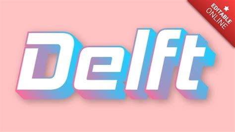 Delft Jesus Text Effect Generator