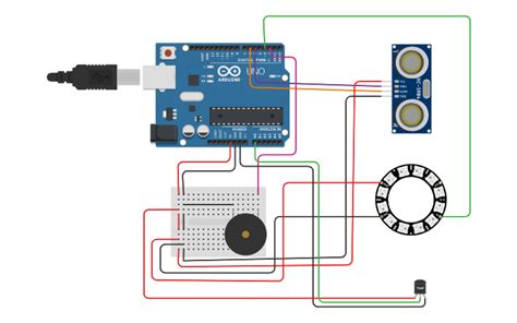 Circuit Design Iot Project Exhibition Tinkercad