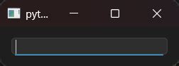 PySide超入門第 回GUIにテキスト入力フォームを設置QLineEditの使い方と活用法 使える py