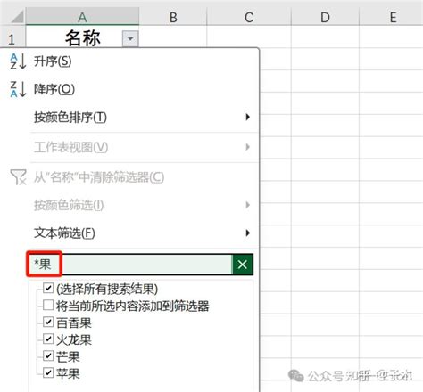 Excel如何使用通配符？ 知乎