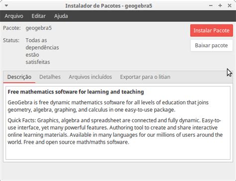 Como Instalar A Versão Mais Recente Do Geogebra Desktop No Linux Ubuntu