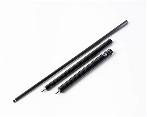 Carbon Fiber Break Jump Cue Charcoal Gray Legit Cues