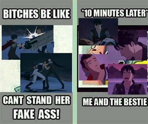 Qrow X Clover On Tumblr