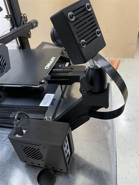 3d Printer Mounting Arm And Case For Raspberry Pi Hq Camera And