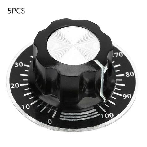 Mf A03 Potentiometer Knurled Knobs Volume Control Cap Digital Dial