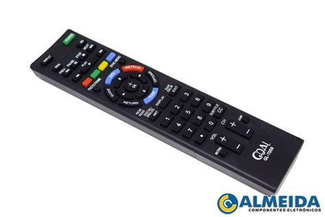 Componentes Eletrônicos Almeida Controle Lcd Sony Bravia Netflix