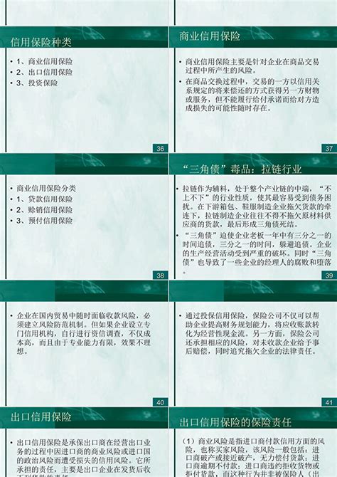 责任保险、信用保险和保证保险介绍ppt卡卡办公