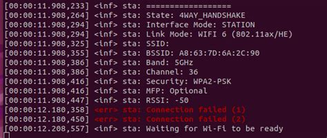In The Nrf7002 When The Correct Ssid Is Provided But An Incorrect