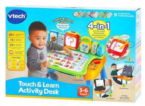 Vtech Touch Learn Activity Desk Hobbies Toys Toys Games On Carousell