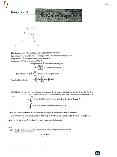 vector integration pdf