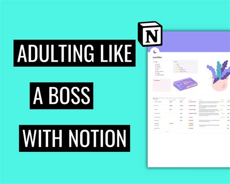 how to adult like a boss with notion paper and word