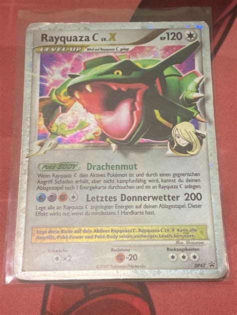 Pokemonkarte Rayquaza C Lv X DP Kaufen Auf Ricardo
