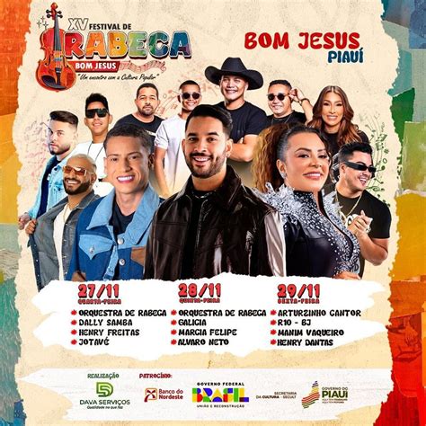 Festival De Rabeca De Bom Jesus Inicia A Partir De Segunda 25 Blog