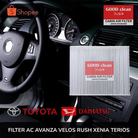 Jual 09 Filter AC Cabin Saringan Udara Kabin Toyota Daihatsu Avanza