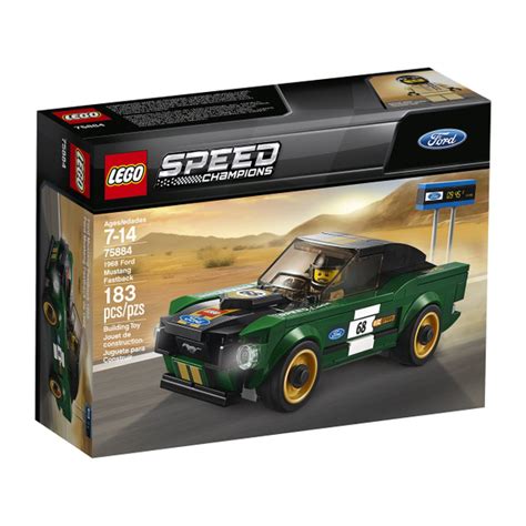 Лего Speed Champions серия, LEGO Конструктор, лего 75884 1968 Ford ...