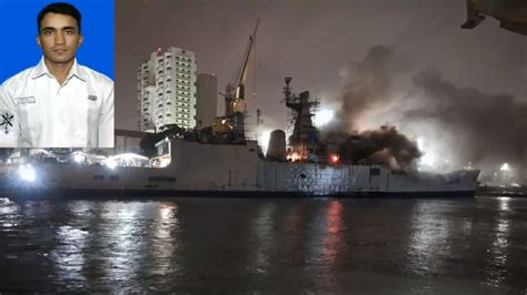 Navy Sailor Missing After Fire Aboard Ins Brahmaputra Found Dead