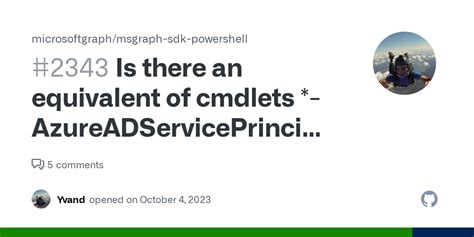 Is There An Equivalent Of Cmdlets Azureadserviceprincipalpolicy