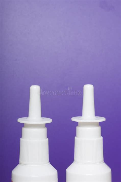 Nasal Stand On The Surface On A Surface Of Green Color On A White