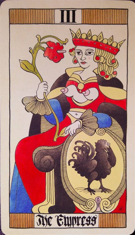 The Empress Tarot Card Print The Empress Card Neutral Vibe Poster No