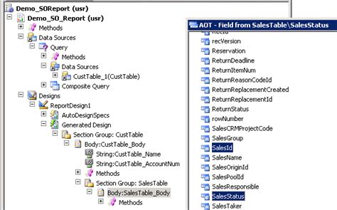 Microsoft Dynamics Ax Create MorphX Report In Ax