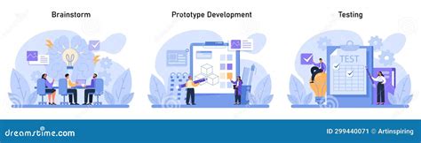 Phases Of Innovation Process Royalty Free Stock Image CartoonDealer